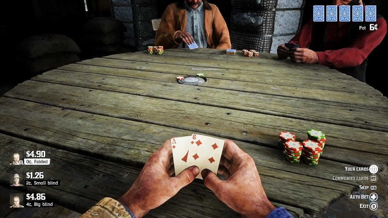 Red Dead Redemption 2: Come barare a Poker