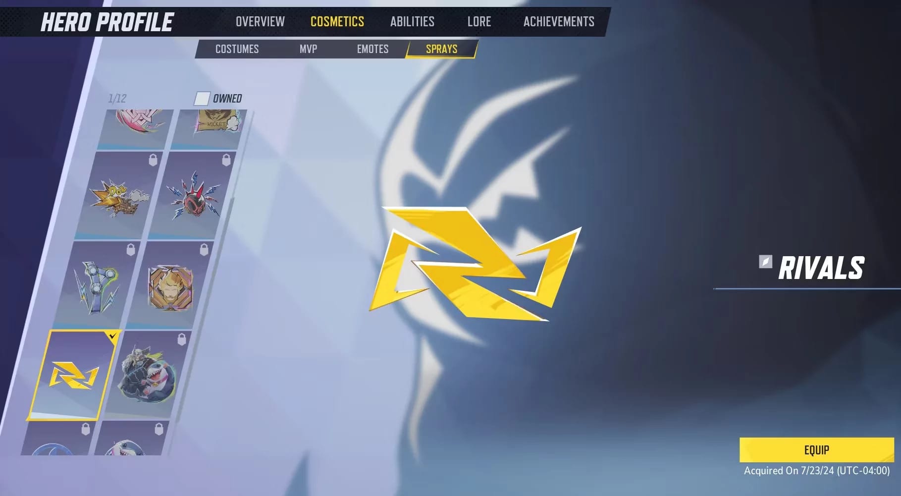 Guida agli Spray di Marvel Rivals